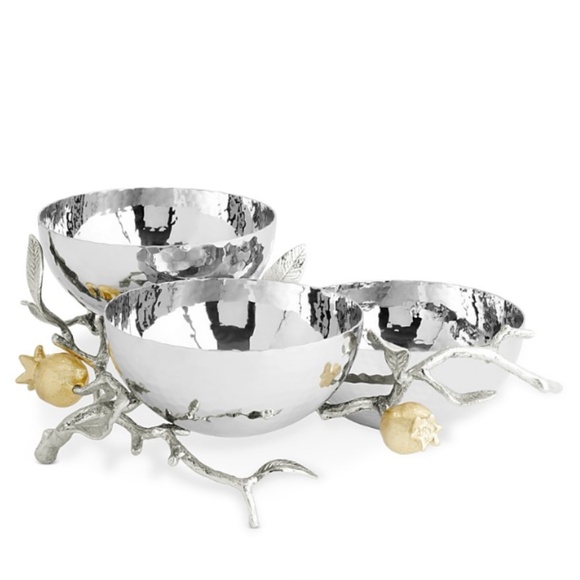 Michael Aram | Kitchen | Michael Aram Pomegranate Silver And Gold ...